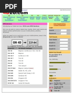 4D, 5D, 6D Forecast Table | PDF | Computers