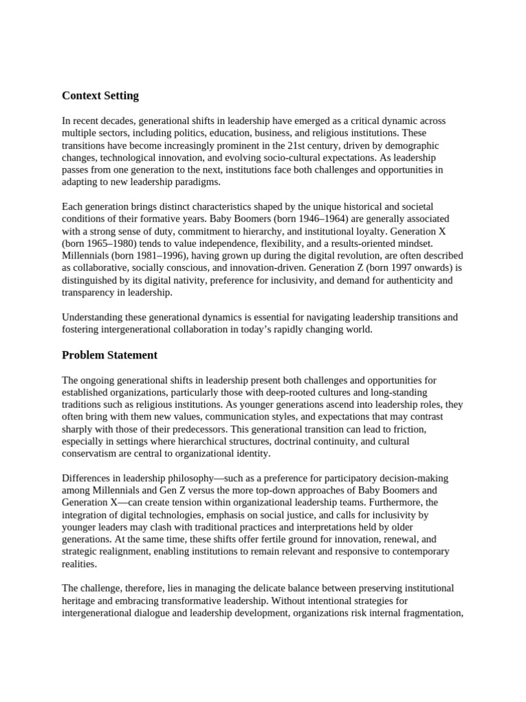 Chapter 2 Witout Refrence | PDF | Leadership | Transformational Leadership