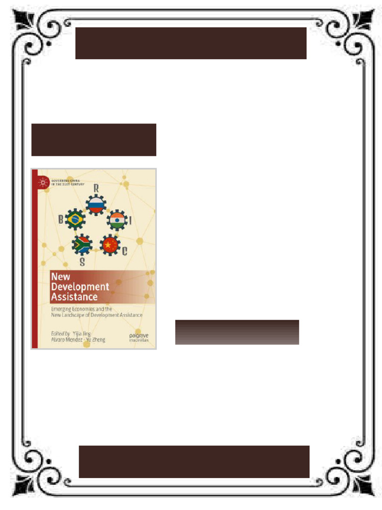 New Development Assistance: Emerging Economies and the New Landscape of ...