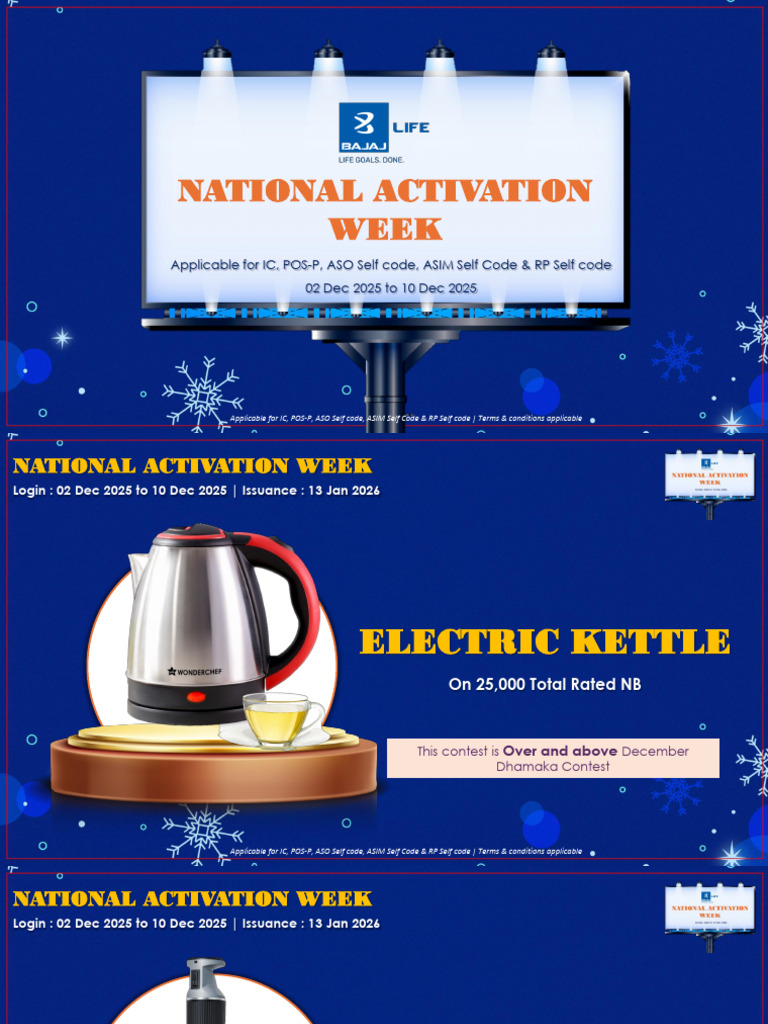 IC National Activation Week - Dec 25 | PDF | Taxation | Public Finance