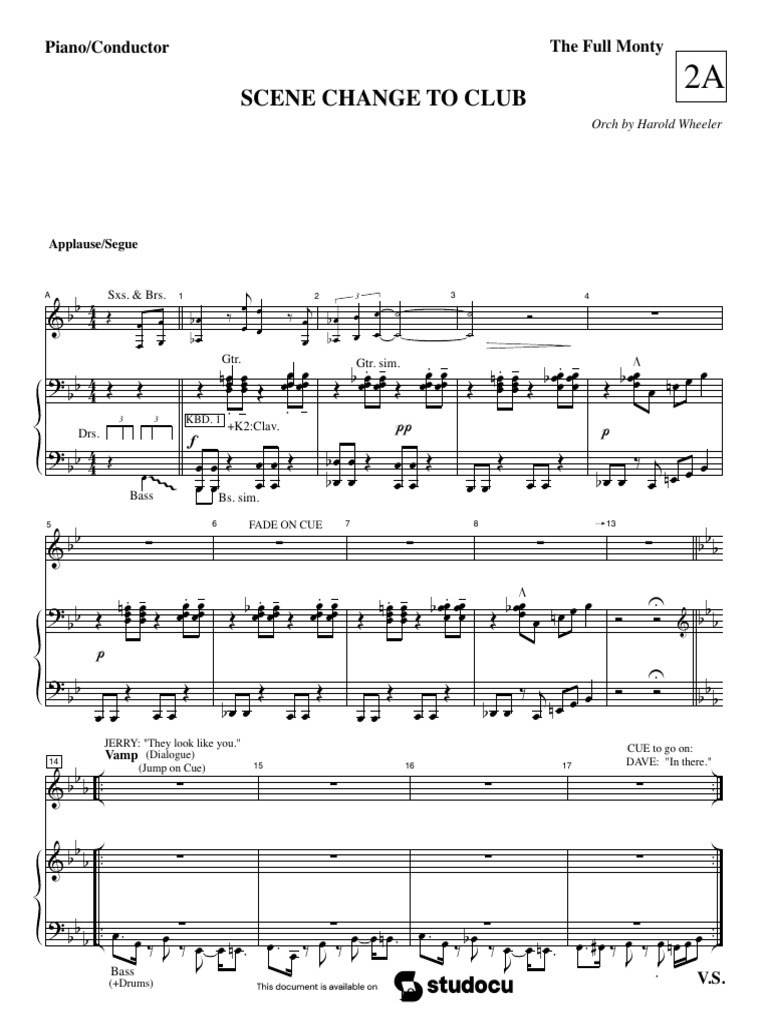 FM Club Scene Change | PDF