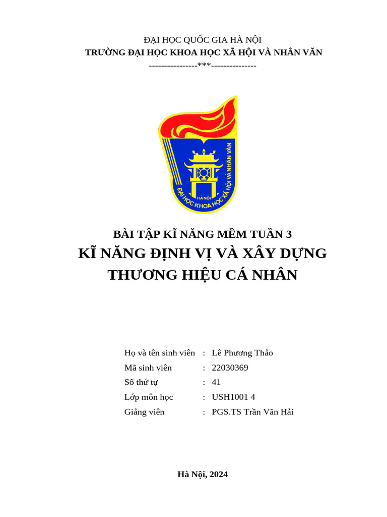 BT TUẦN 2 | PDF