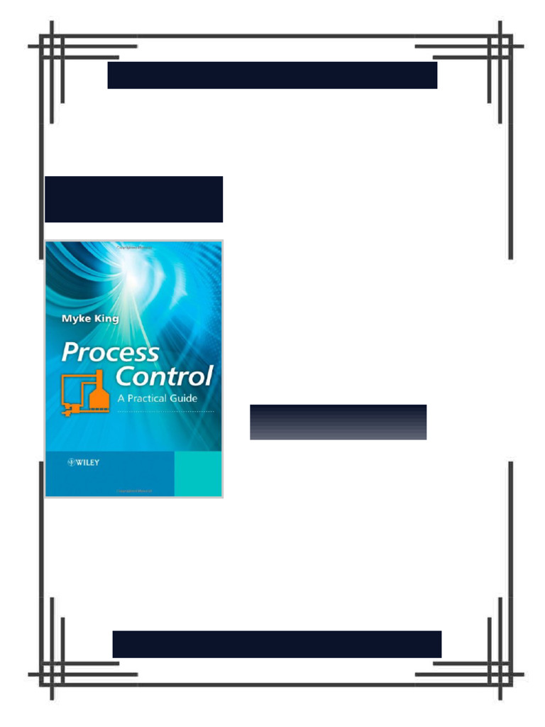 Process Control A Practical Approach 1st Edition Myke King ebook full content bundle | PDF ...