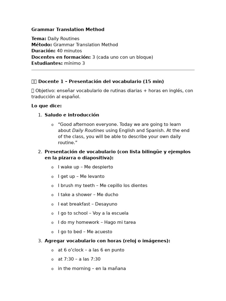 Microenseñanza Methology Fase 2 | PDF | Lingüística