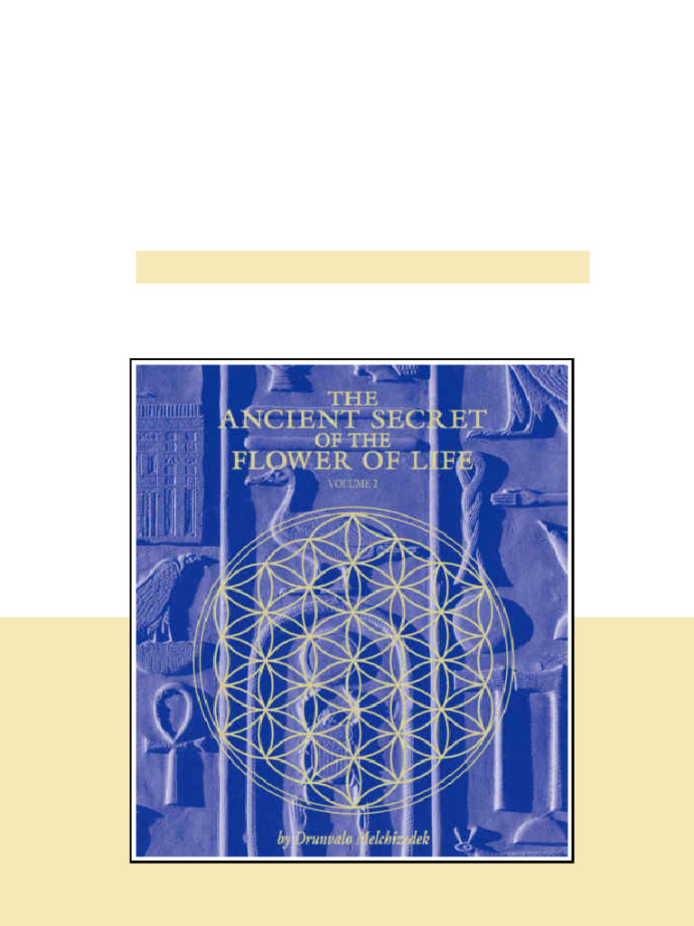 The Ancient Secret Of The Flower Of The Life Drunvalo Melchizedek full ...