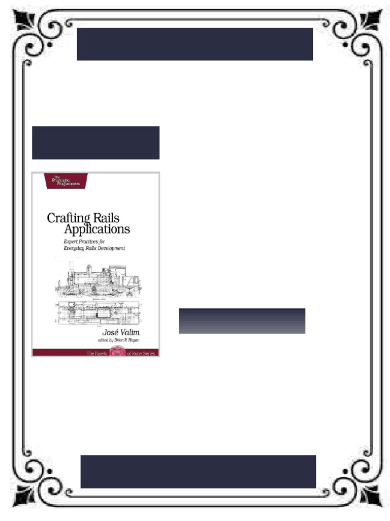 Crafting Rails Applications Expert Practices for Everyday Rails ...