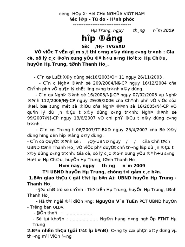 Hop Dong TVGSTC | PDF