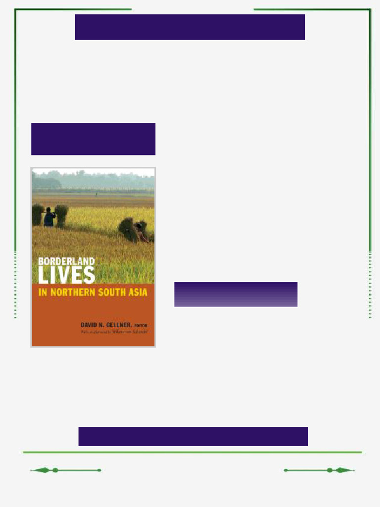 Borderland Lives in Northern South Asia 1st Edition David N. Gellner ...