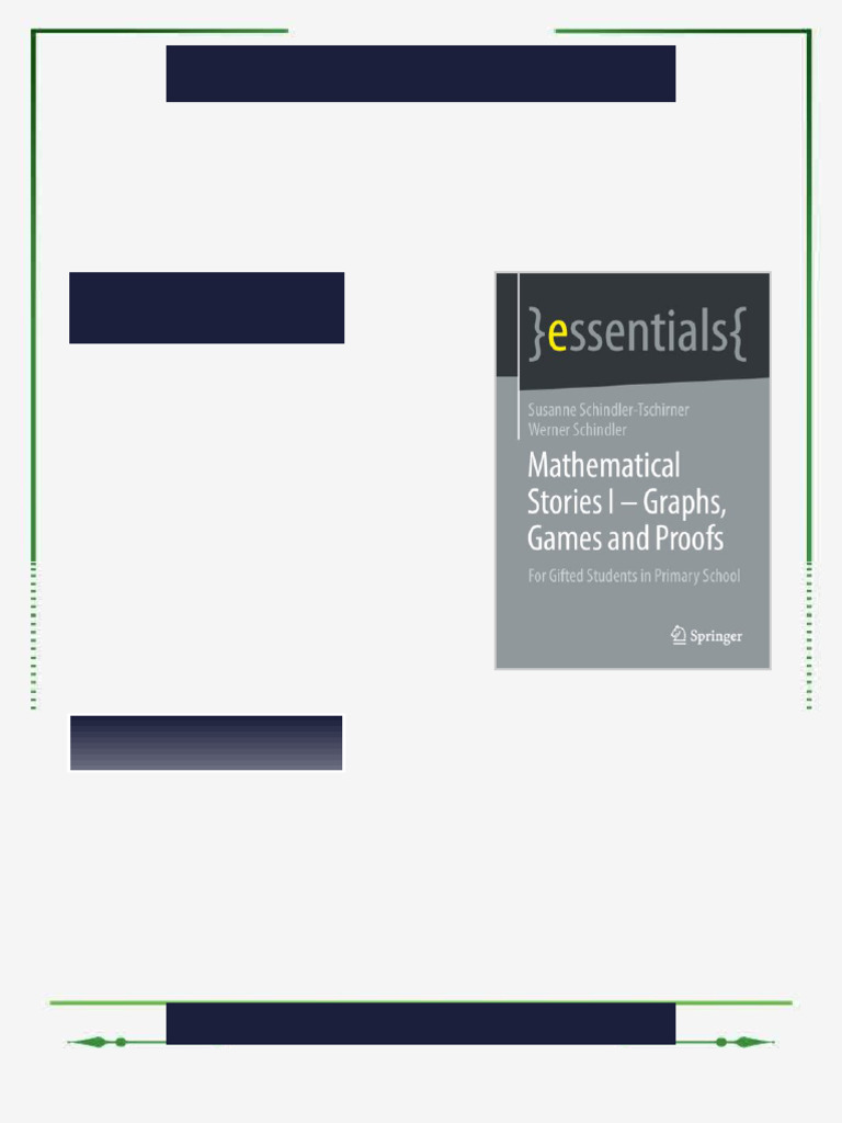 Mathematical Stories I – Graphs, Games and Proofs: For Gifted Students ...