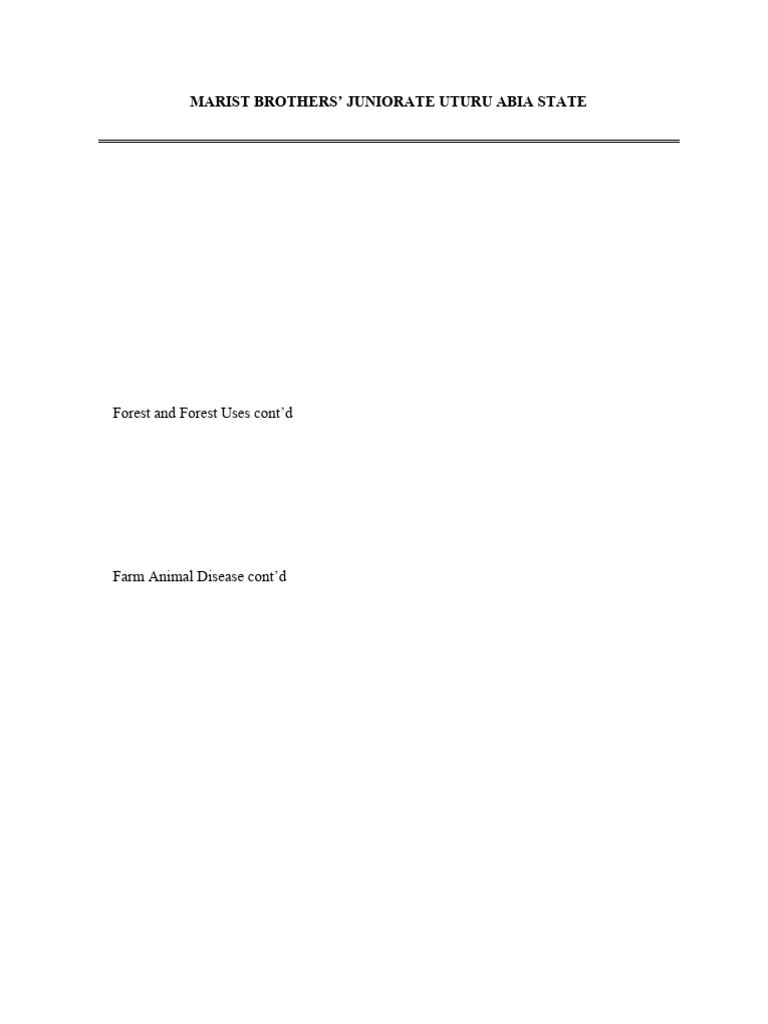 UB3 First Term Scheme and Note 2025 - 2026 | PDF | Textiles | Yarn