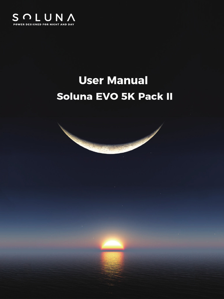 User Manual EVO 5K Pack II | PDF | Insulator (Electricity) | Electrical ...