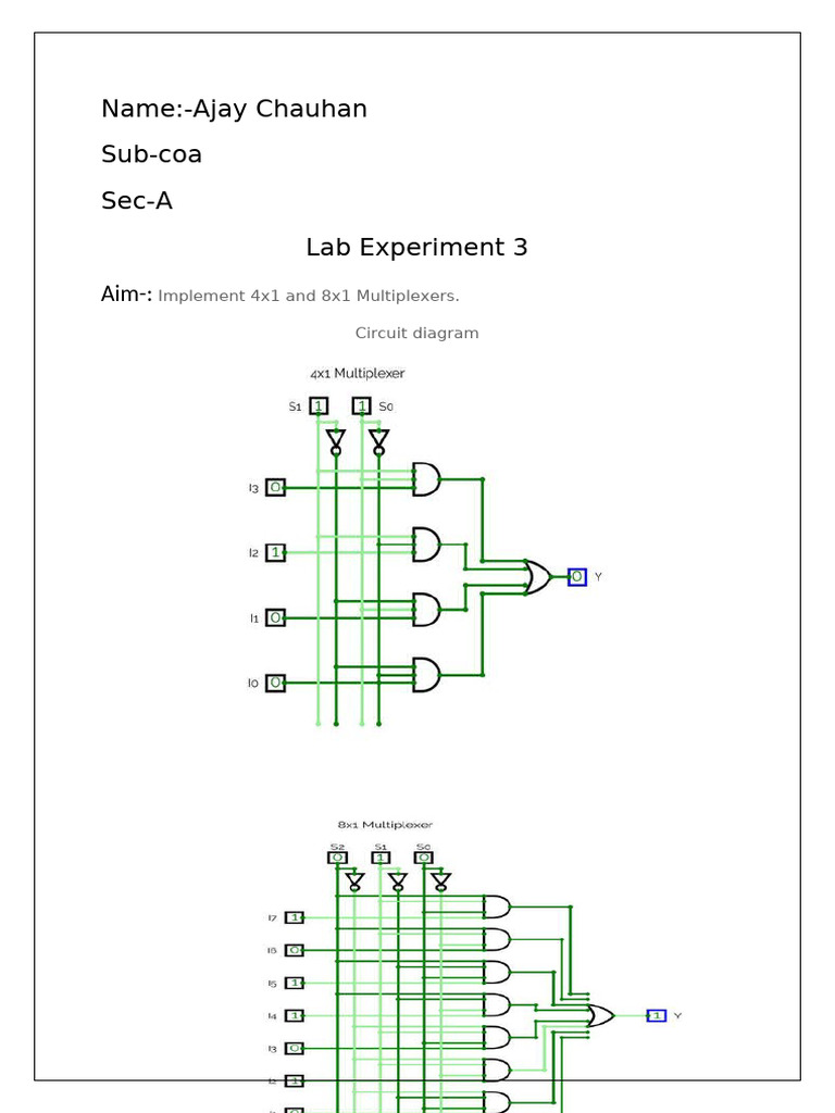 Lab Experiment 3 | PDF