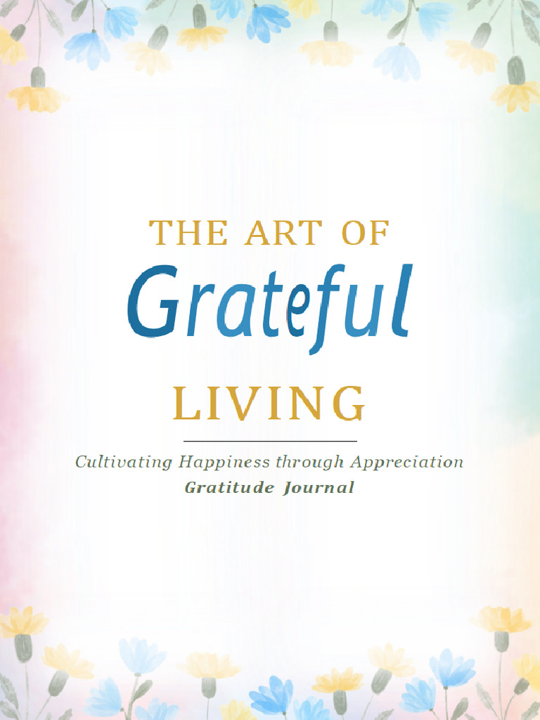 Gratitude Journal | PDF