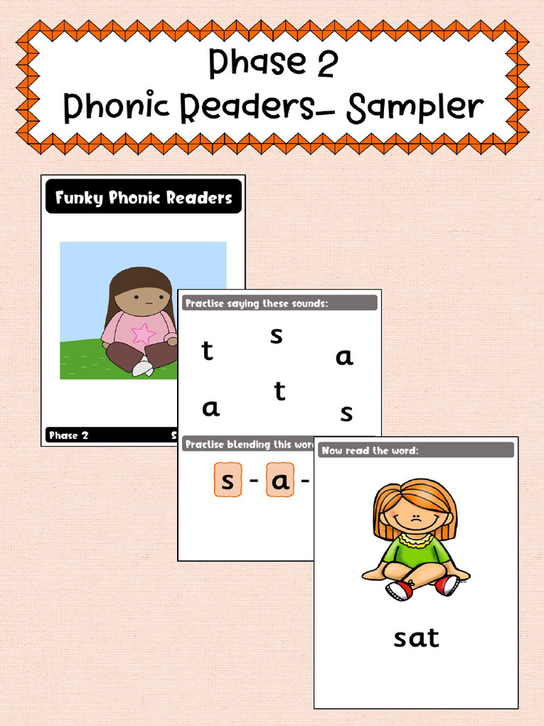 Phase 2 Phonic Readers - Sample Pack (Please Read) | PDF