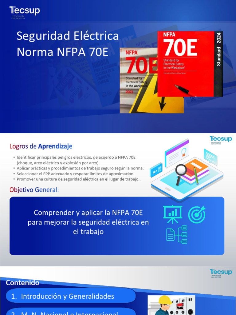 Seguridad Electrica NFPA 70E | PDF | Electricidad | Riesgo