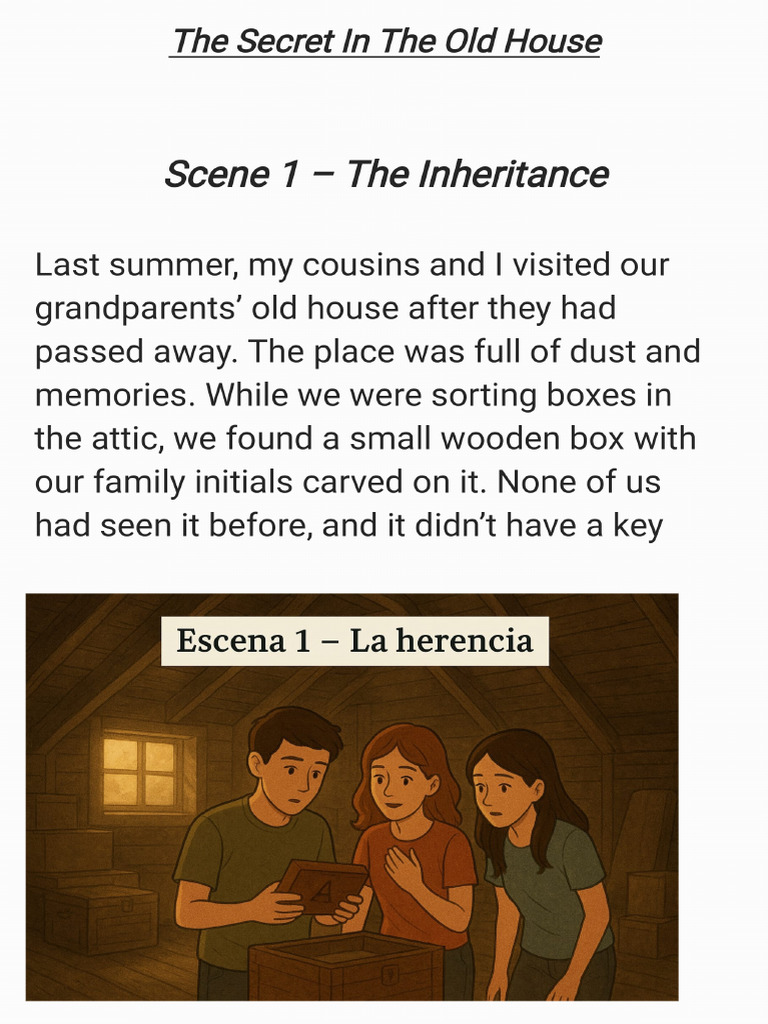 The Secret in the Old House_tp Inglés | PDF