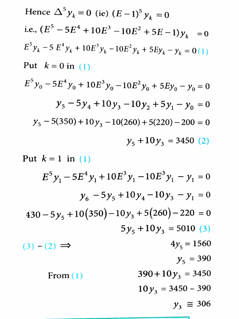 Differential Equation Solutions Explained | PDF