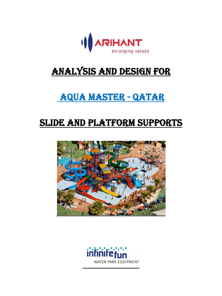 Qatar MPWPS Design Report 1 | PDF | Structural Load | Stiffness