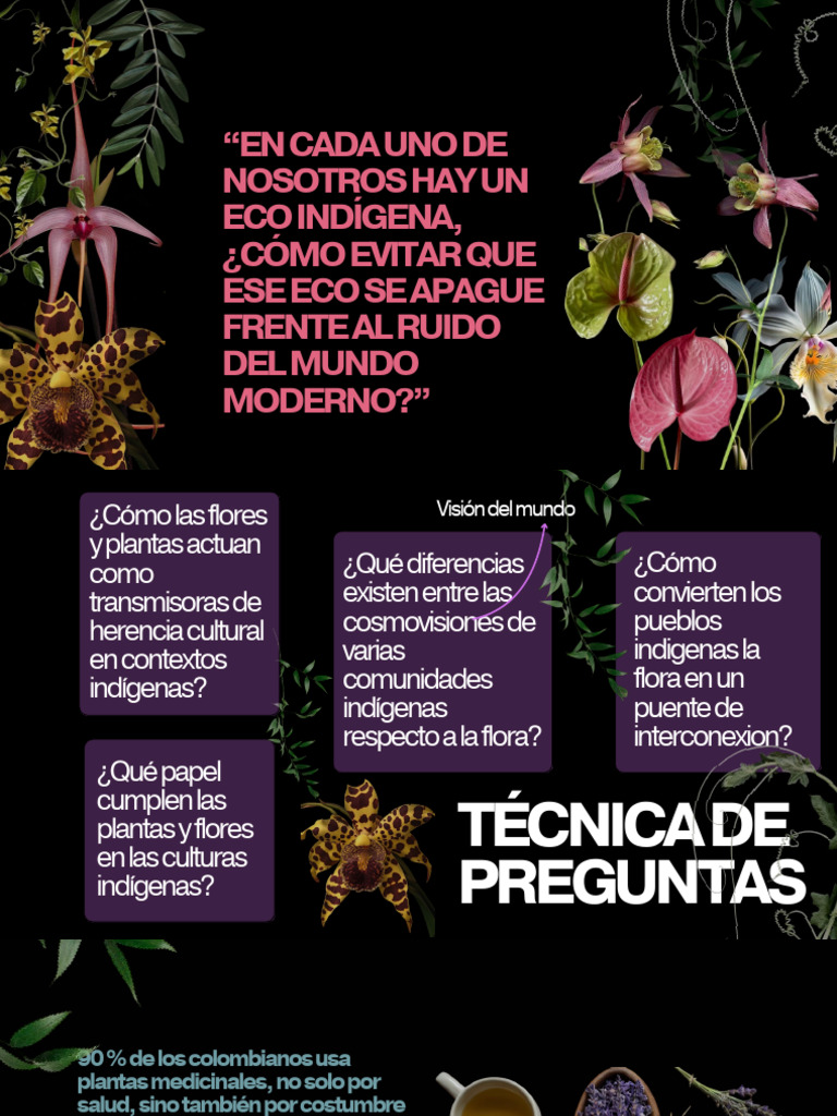 Saberes Indígenas sobre Flora Sagrada | PDF | Colombia