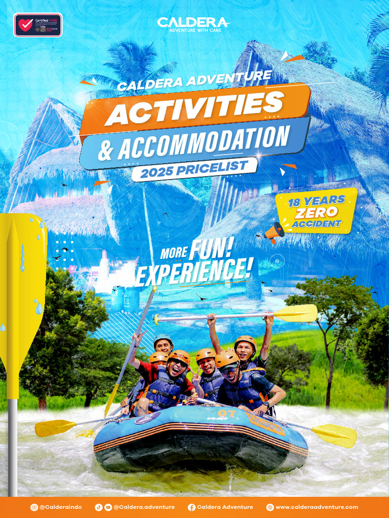 Caldera River Resort - Pricelist | PDF | Bed | Cuisine