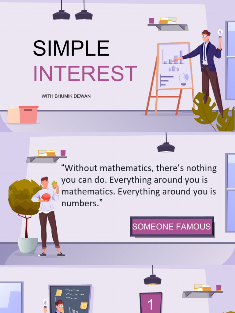 5Simple Interest⏤͟͞????? ?‍? | PDF | Interest | Debt