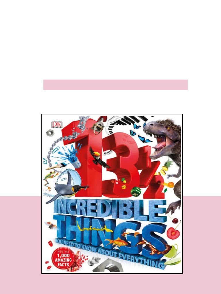 13 Incredible Things You Need To Know About Everything Dk available all ...