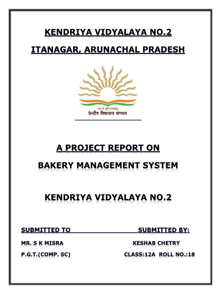 CS-PROJECT-REPORT-TEMPLATE-TACHA best for exam | PDF