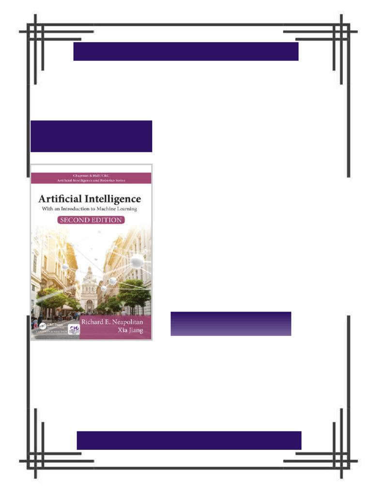 Artificial Intelligence With an Introduction to Machine Learning Second ...