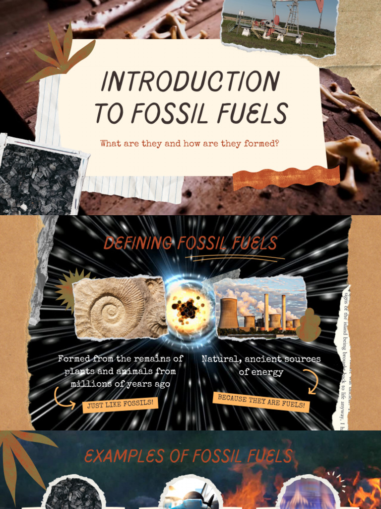 Introduction To Fossil Fuels | PDF