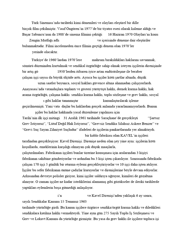 Zengin Mutfağı İnceleme-HTR312 | PDF