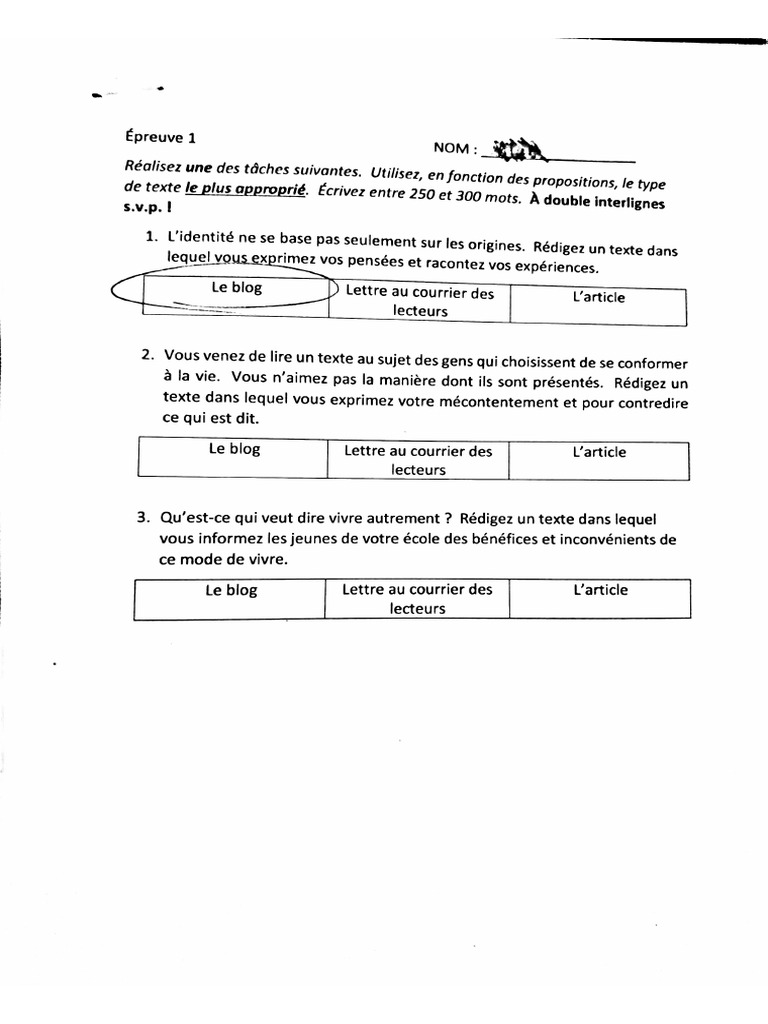 B SL Paper 1 27 Sur 30 | PDF
