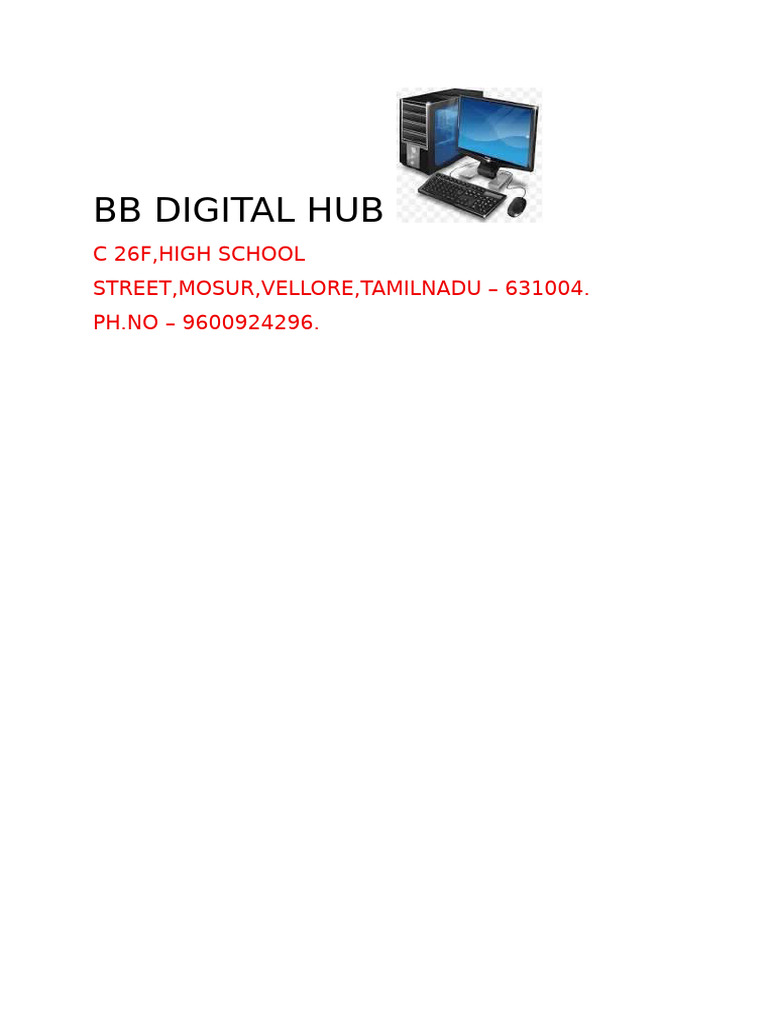 Bb Digital Hub | PDF