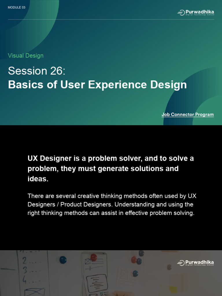 User Experience Design Basics Guide | PDF | Design Thinking | Thought