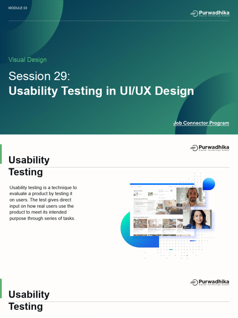 Usability Testing in UI/UX Design | PDF | Usability | User Experience