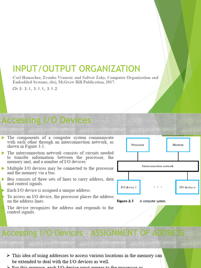 SDL-19, Lecture 44, 45_IO_Interrupts_Pipelining | PDF | Input/Output ...