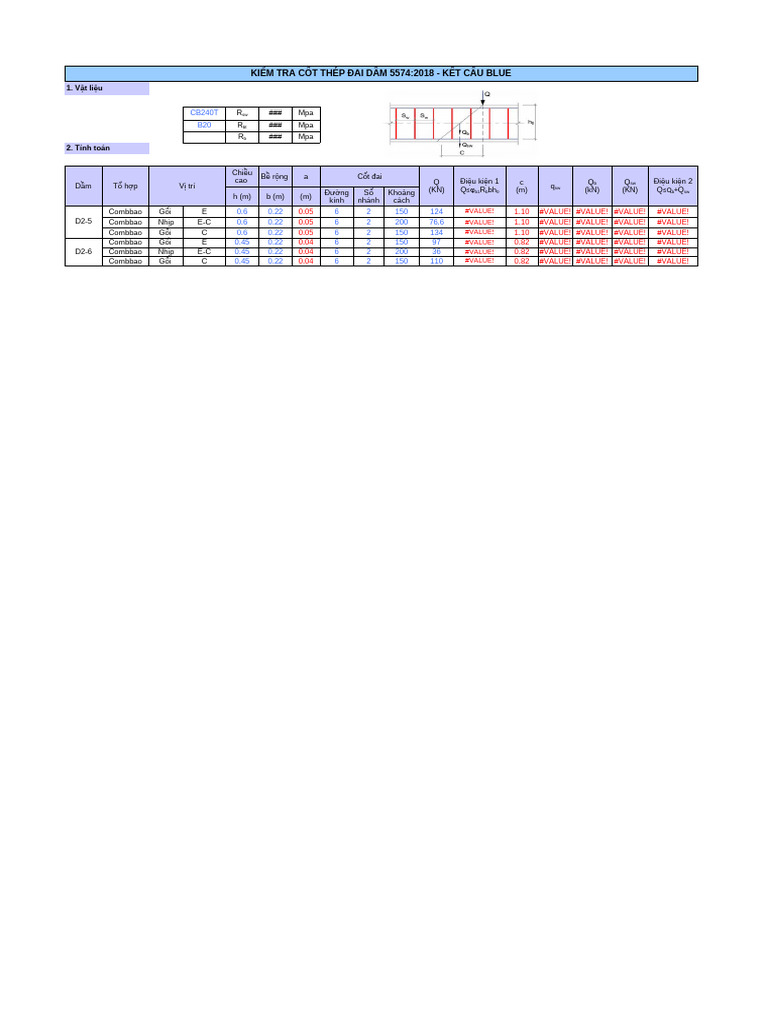 Cot Dai Dam 5574-2018 | PDF