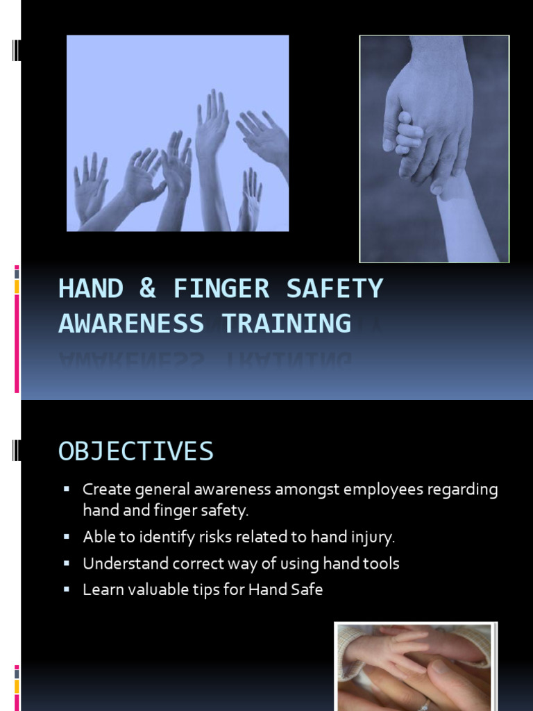 Hand and Finger Safety Training Guide | PDF | Personal Protective ...