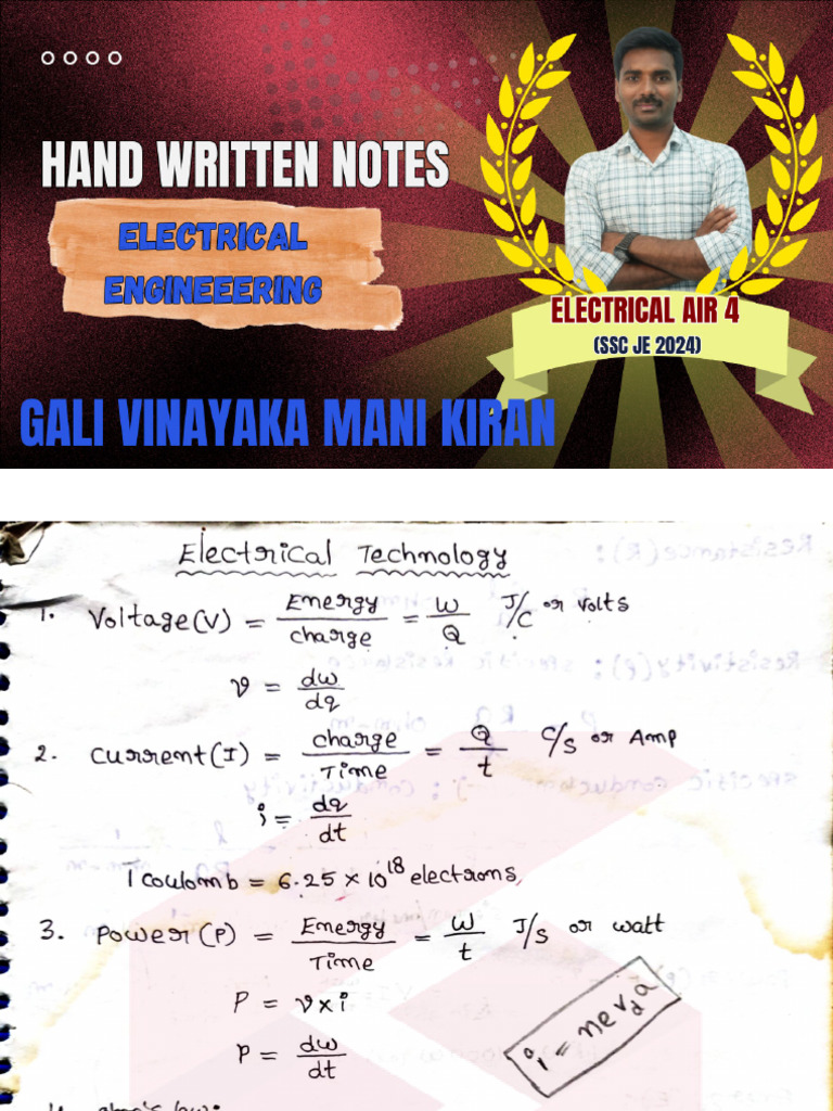 Electrical Engineering Rank 4 | PDF