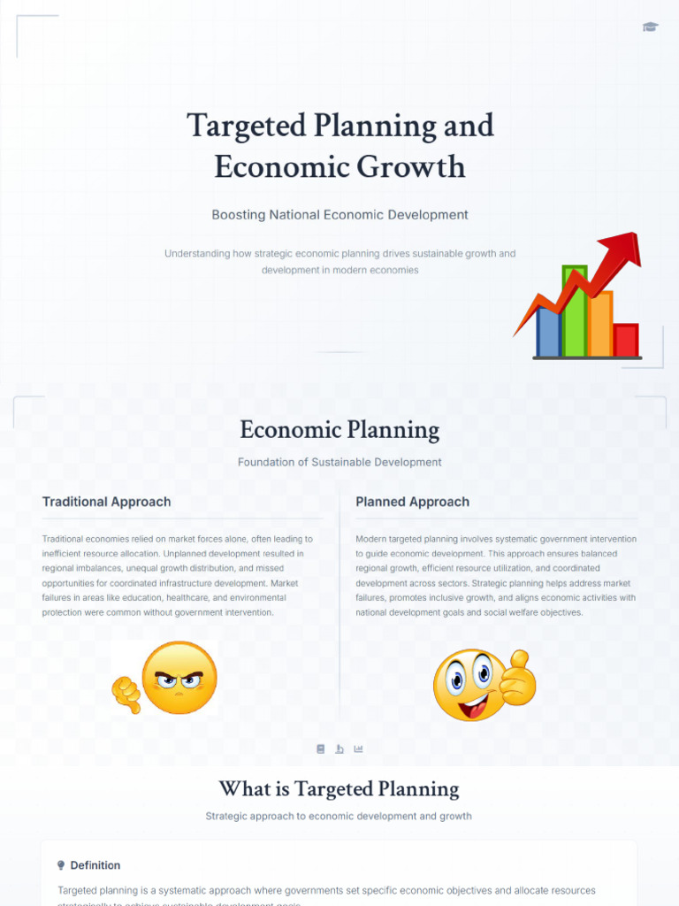 Targeted Planning for Economic Growth | PDF