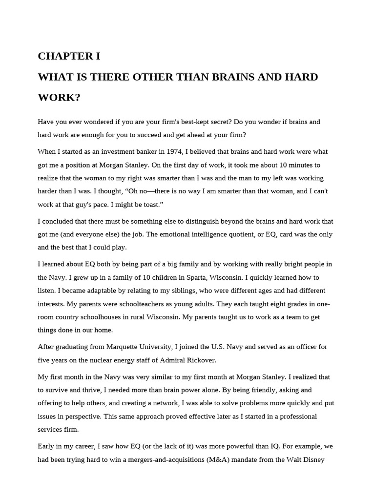 Unequaled Tips For Building A Successful Career Th... - (Chapter I What ...