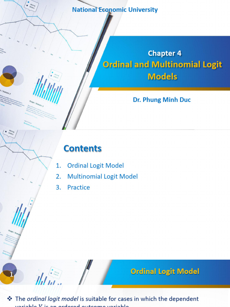 Chapter 4_Ordinal and Multinomial Logit Models | PDF | Logistic ...