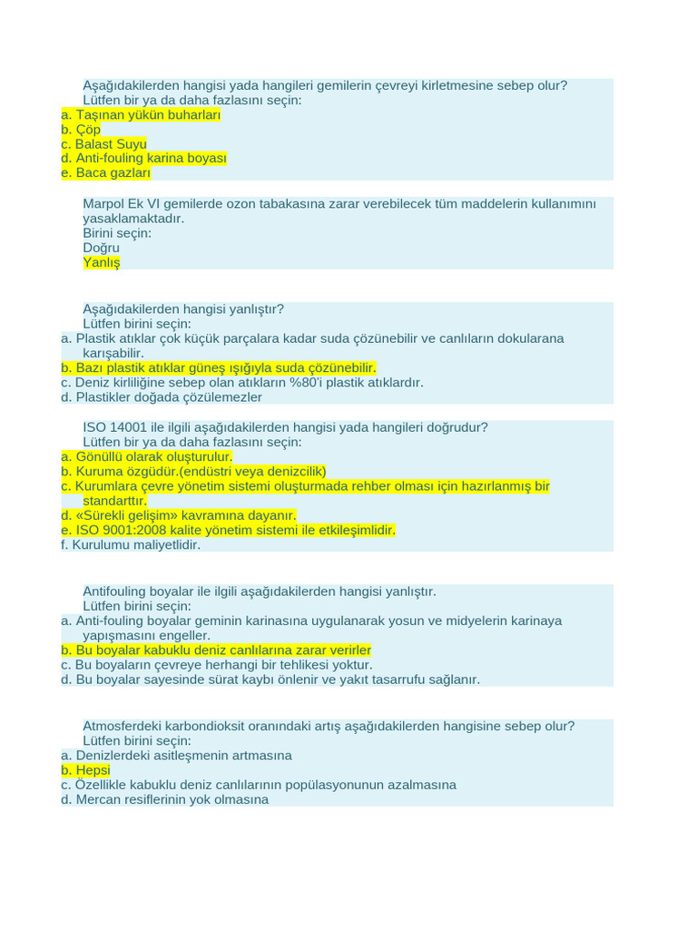 Environmental Awareness | PDF