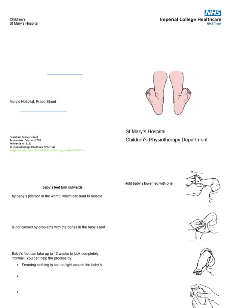 Positional Talipes Calcaneovalgus | PDF | Foot | Human Leg