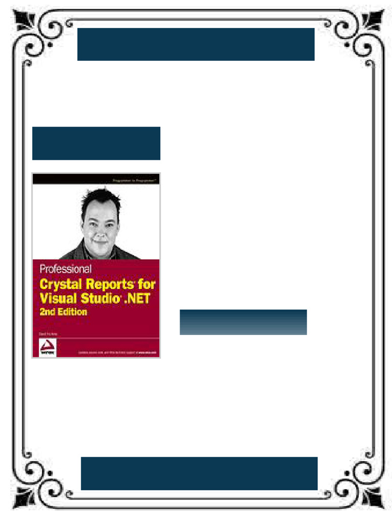 Professional Crystal Reports for Visual Studio NET 2nd Edition David ...