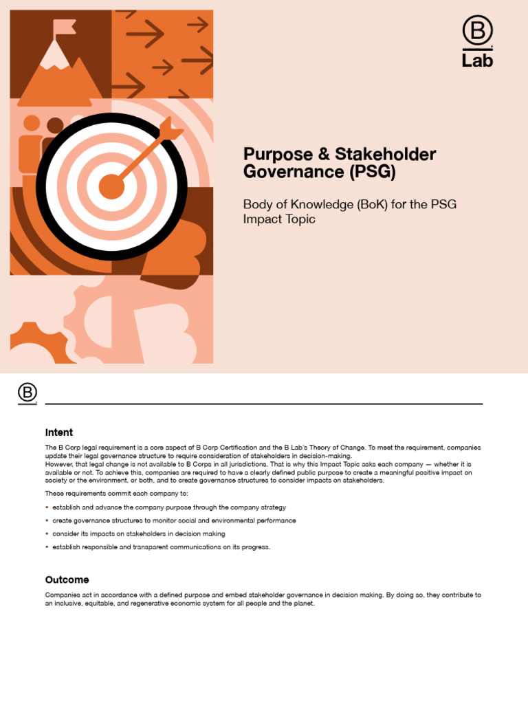 Psg | PDF | Governance | Supply Chain