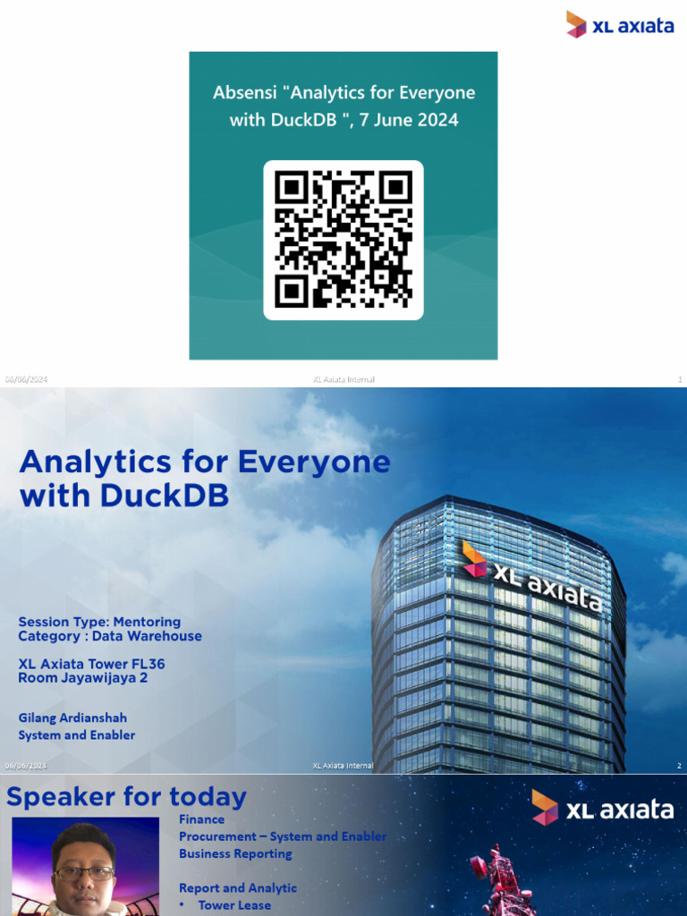 Analytics for Everyone With DuckDB | PDF | Data | Databases