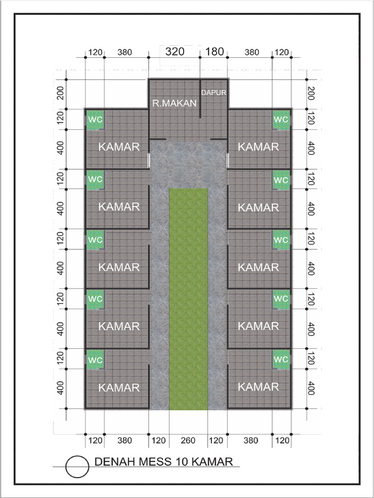 Mess 10 Kamar | PDF