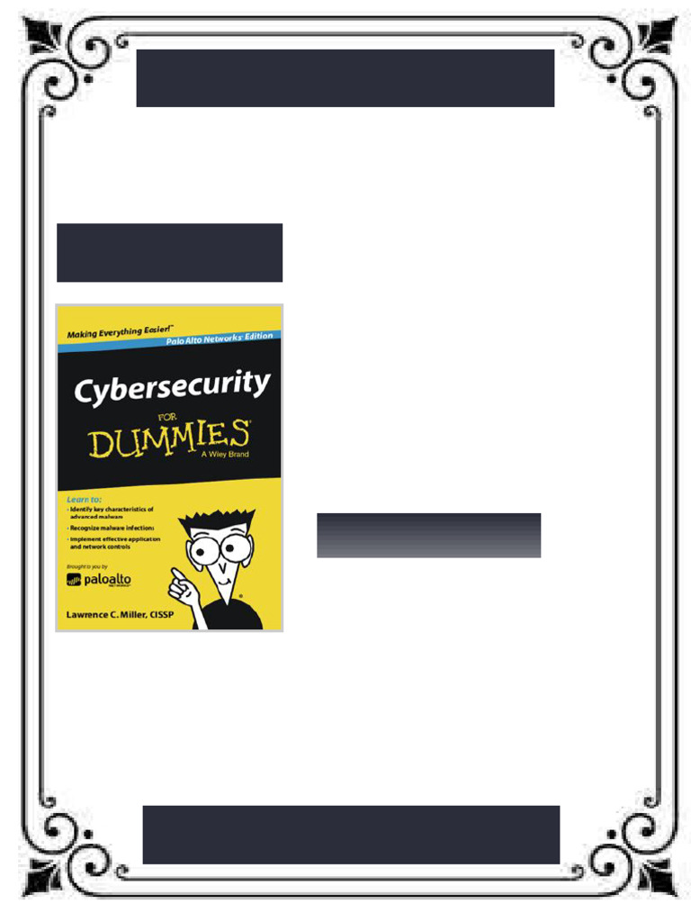 Cybersecurity For Dummies Palo Alto Networks Edition Miller L.C. ebook ...