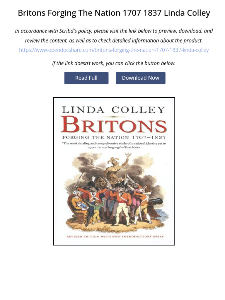 Britons Forging the Nation 1707 1837 Linda Colley | PDF