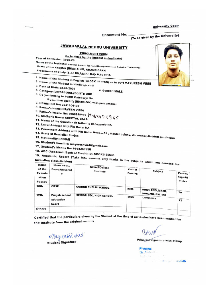Mayuresh Virdi | PDF